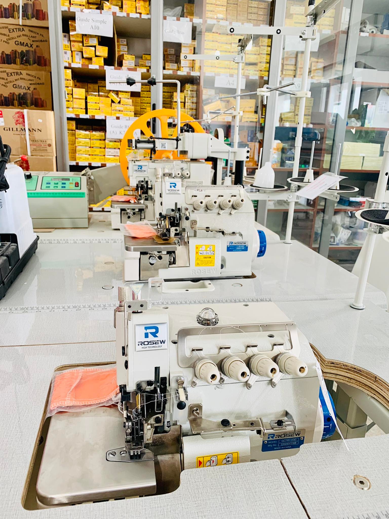 Surjet Rosew 5 fils - BAHRIA MACHINES À COUDRE