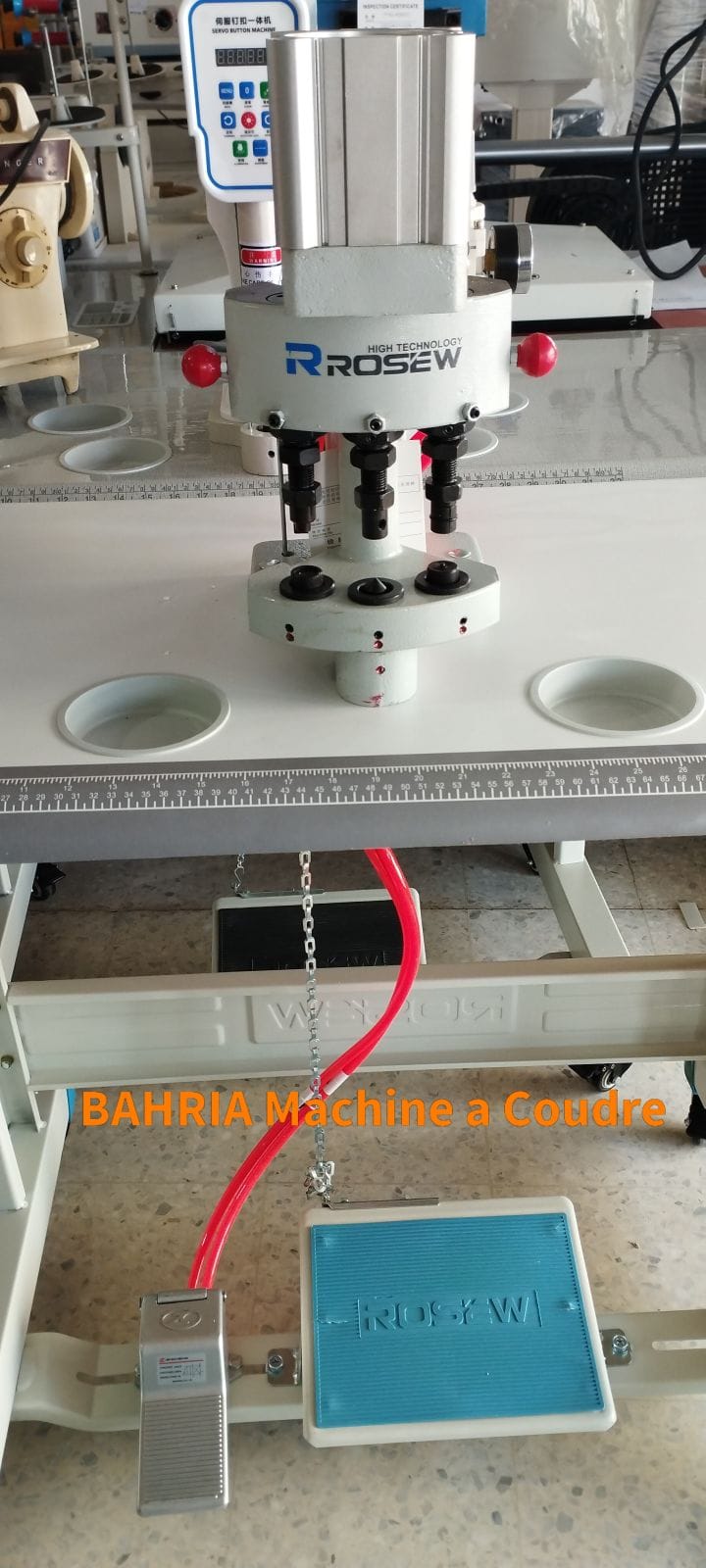 Bouton Pression 3 tètes ROSEW - BAHRIA MACHINES À COUDRE